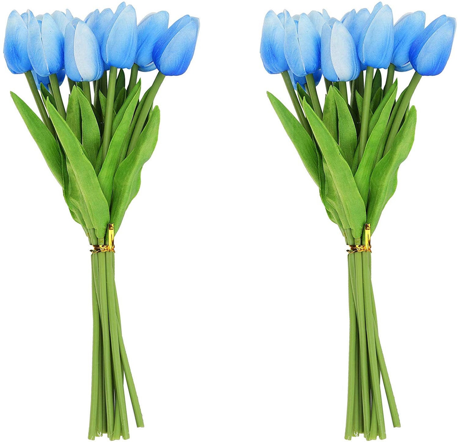 Artificial Blue Tulip Fake Holland Mini Tulip Real Touch | Etsy