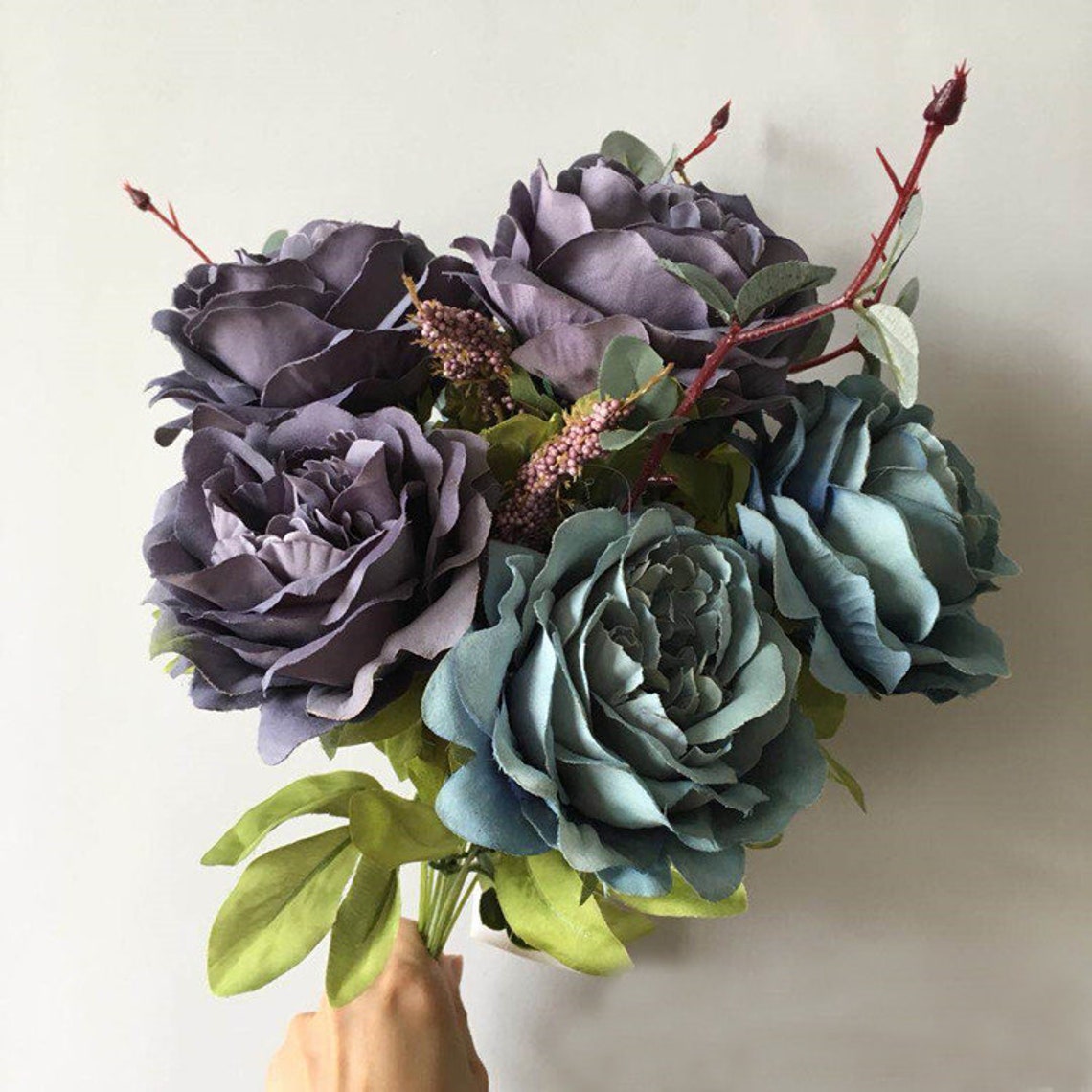 Artificial Peony Silk Peony Flowers Fake Peony Fake | Etsy