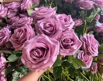 Mauve Wedding Flowers | Etsy