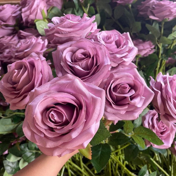 Mauve Wedding Flowers - Etsy