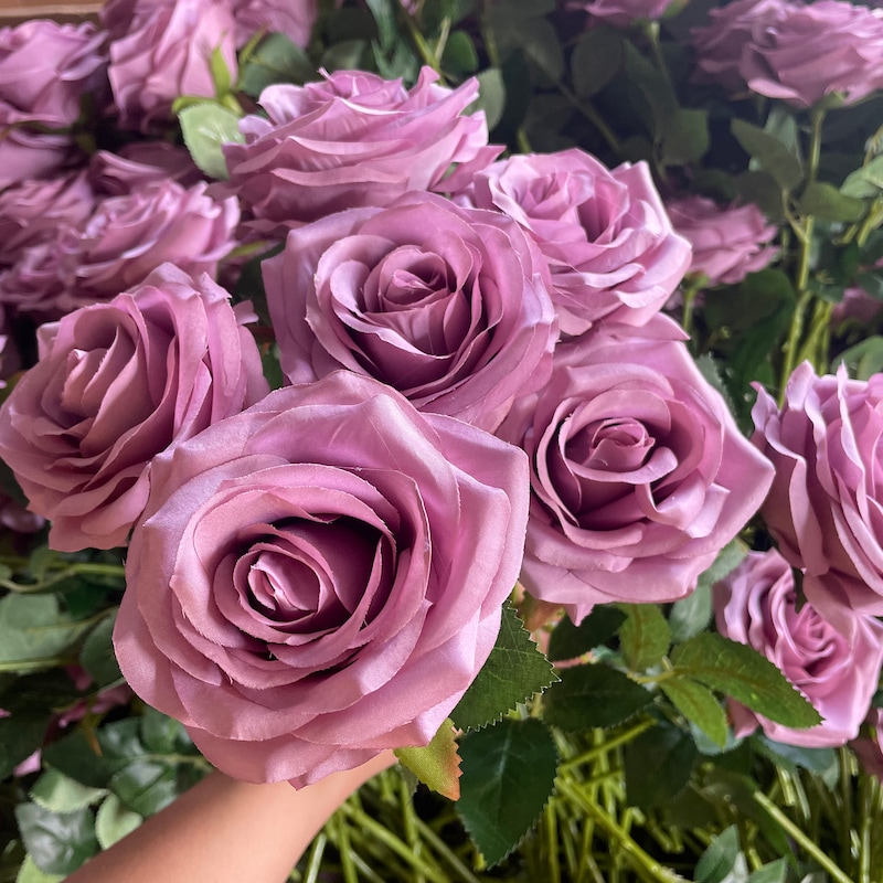 Mauve Wedding Flowers - Etsy