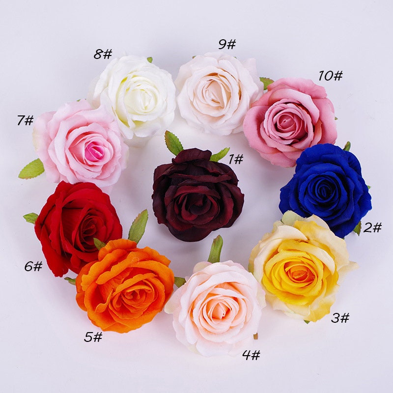 Wholesale 50-100pcs Artificial Roses Flowersroses Flowers - Etsy