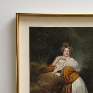 Slim Gold Frame Mockup With Optional Mat Classic Minimalist Elegant ...