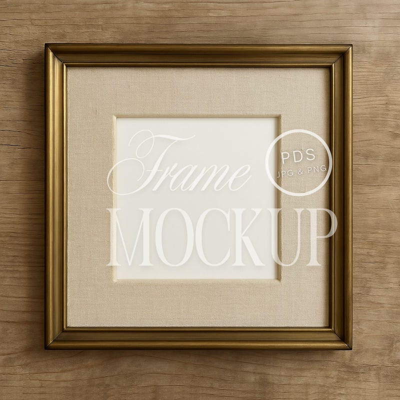 Antique Small Square Frames - Etsy