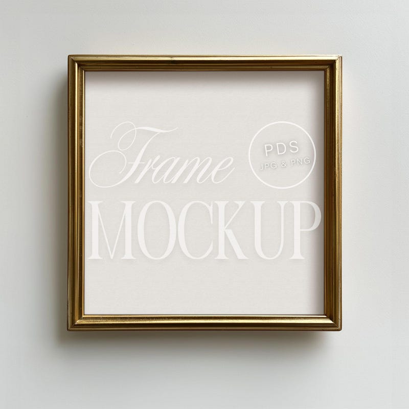 Small Square Vintage Art - Etsy