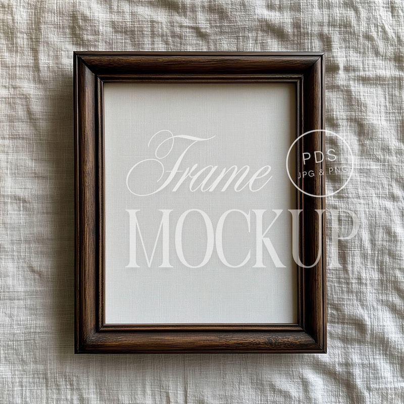 Linen Fabric Frame Mat - Etsy