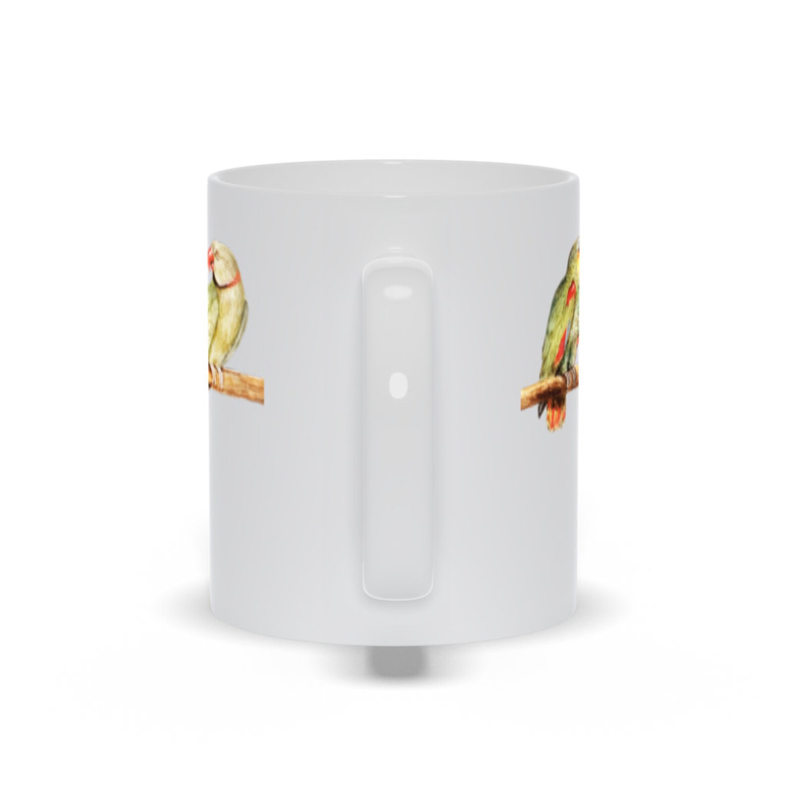 Mug With Colorful Parrot Design - Etsy