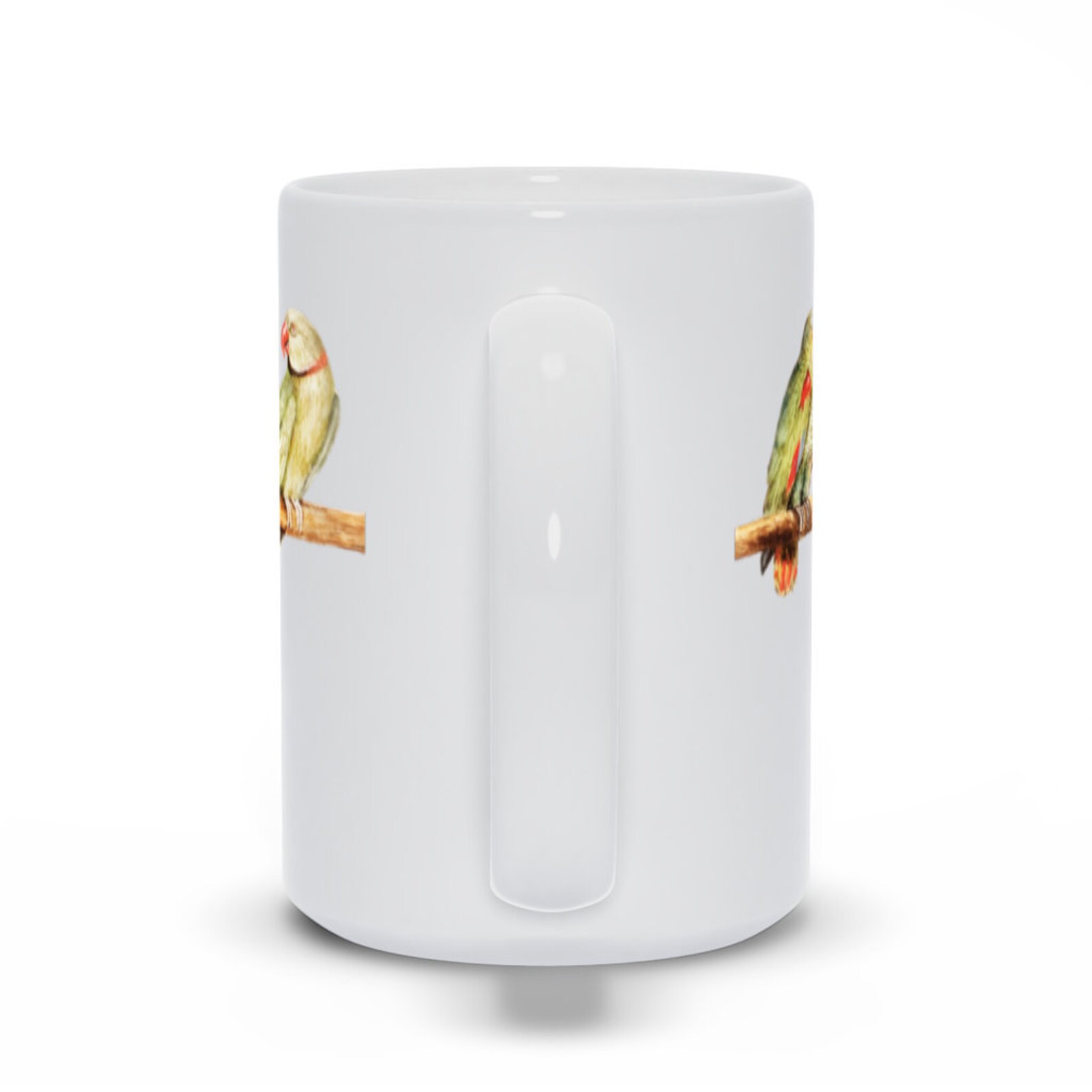 Mug With Colorful Parrot Design - Etsy