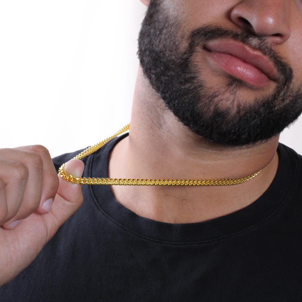 You Are My King | Cuban Link Chain Necklace for Your King. | Gold or ...