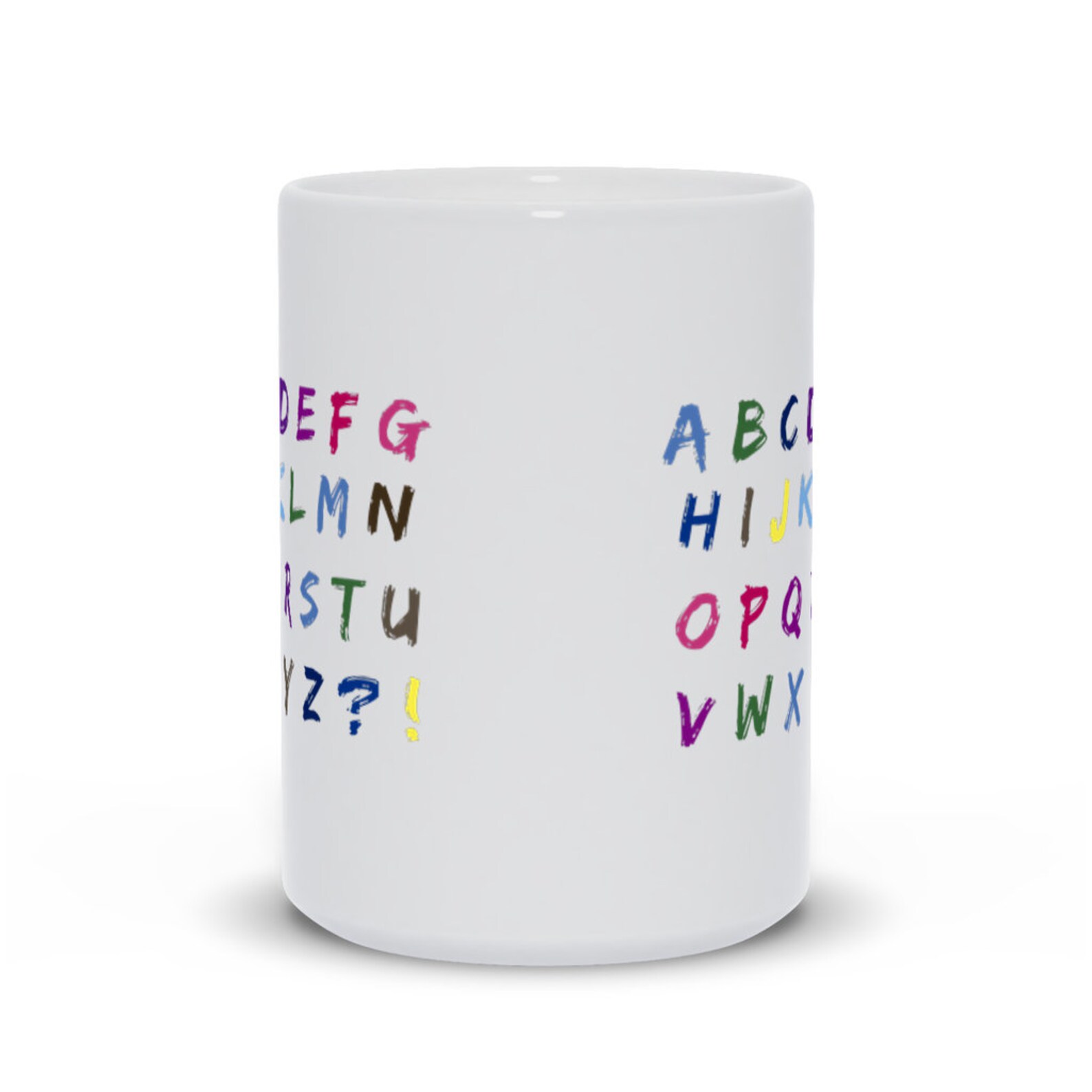 Alphabet Mug Learning the Alphabet - Etsy
