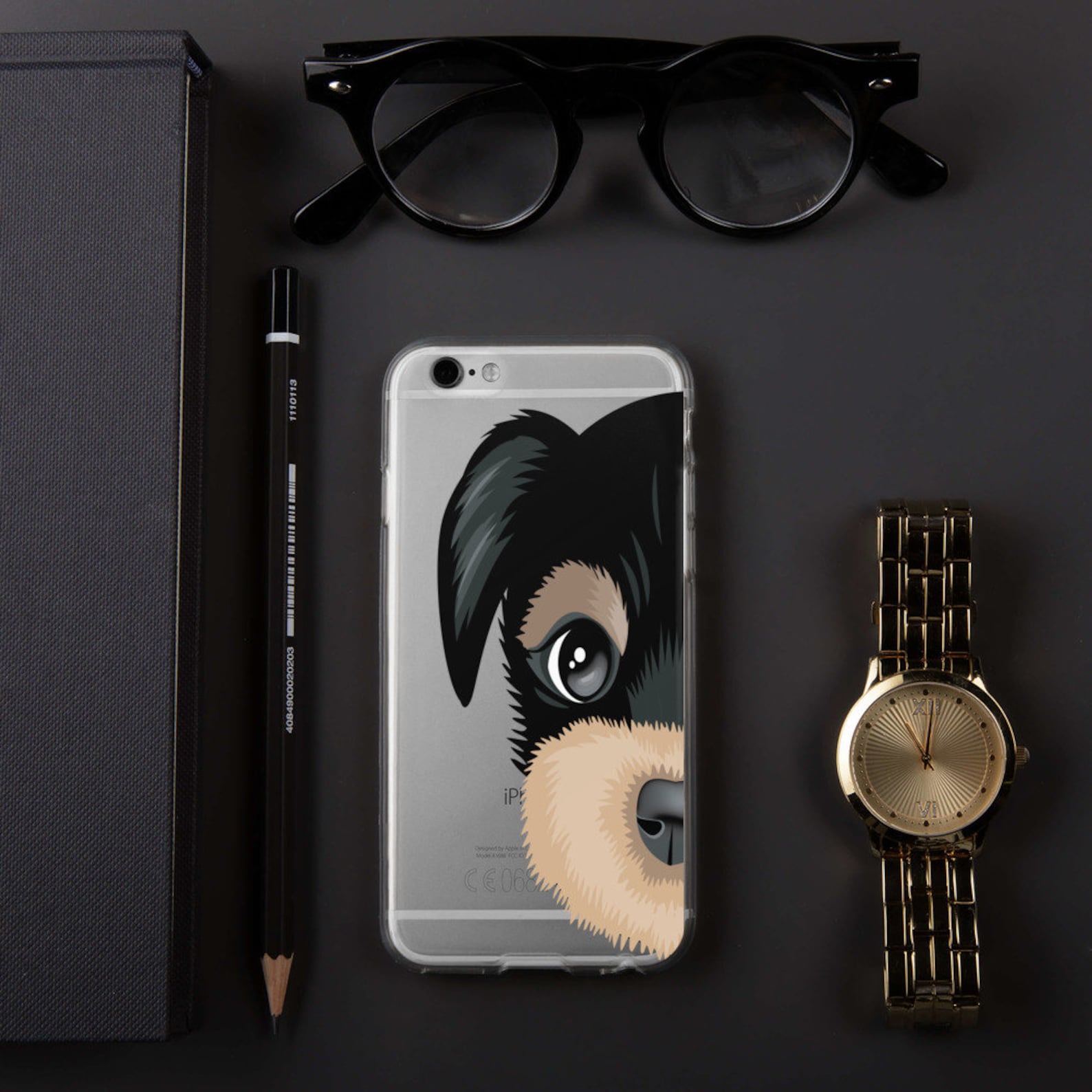 Cute Dog iPhone Case Puppy Iphone case | Etsy