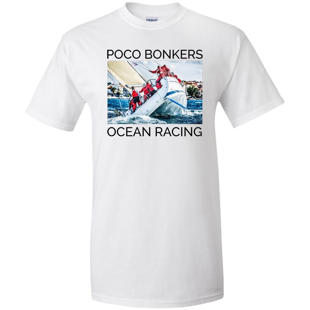 Poco Bonkers Ocean Racing Tall Ultra Cotton T-shirt - Etsy