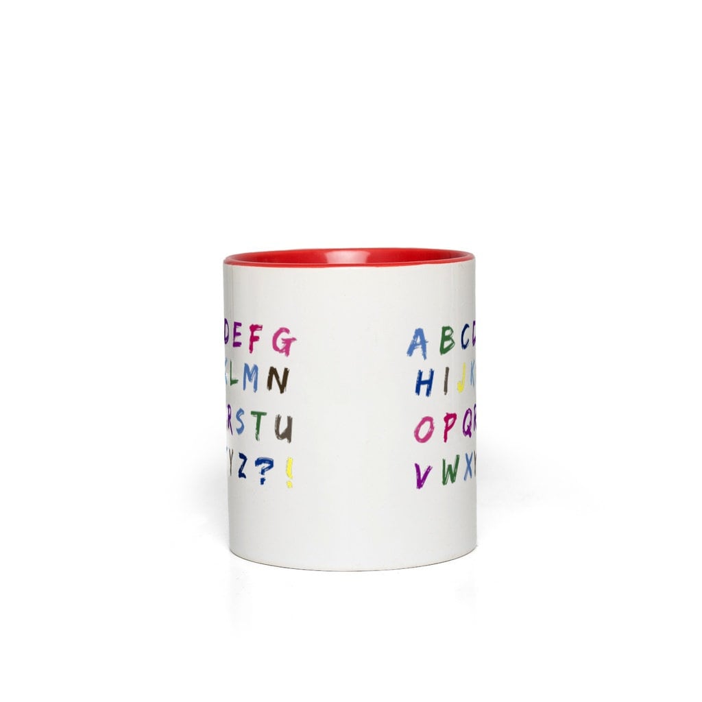 Alphabet Mug Mug, Alphabet Learning Mug - Etsy