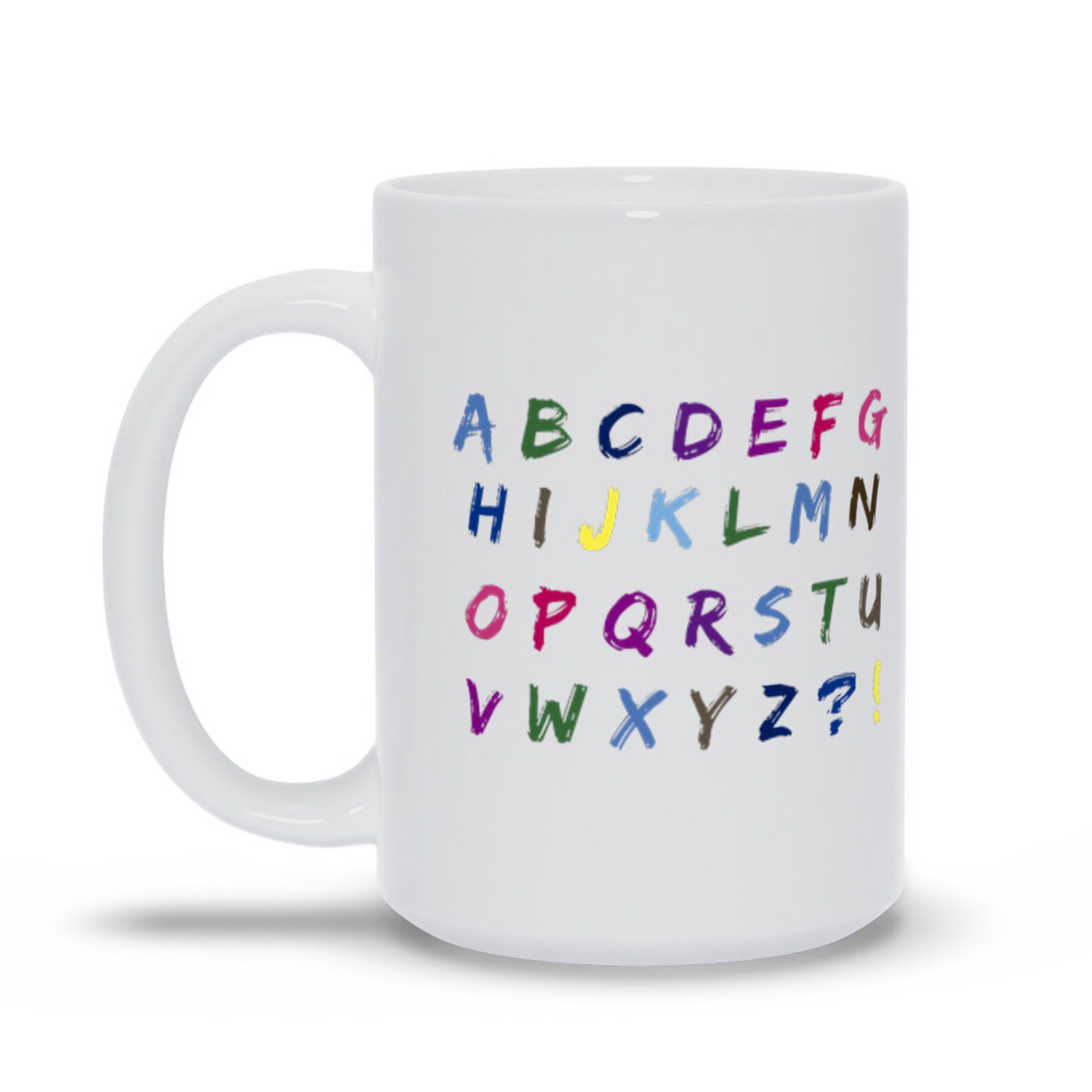 Alphabet Mug Learning the Alphabet - Etsy
