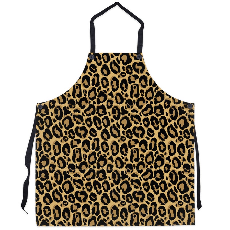 Leopard Apron - Etsy