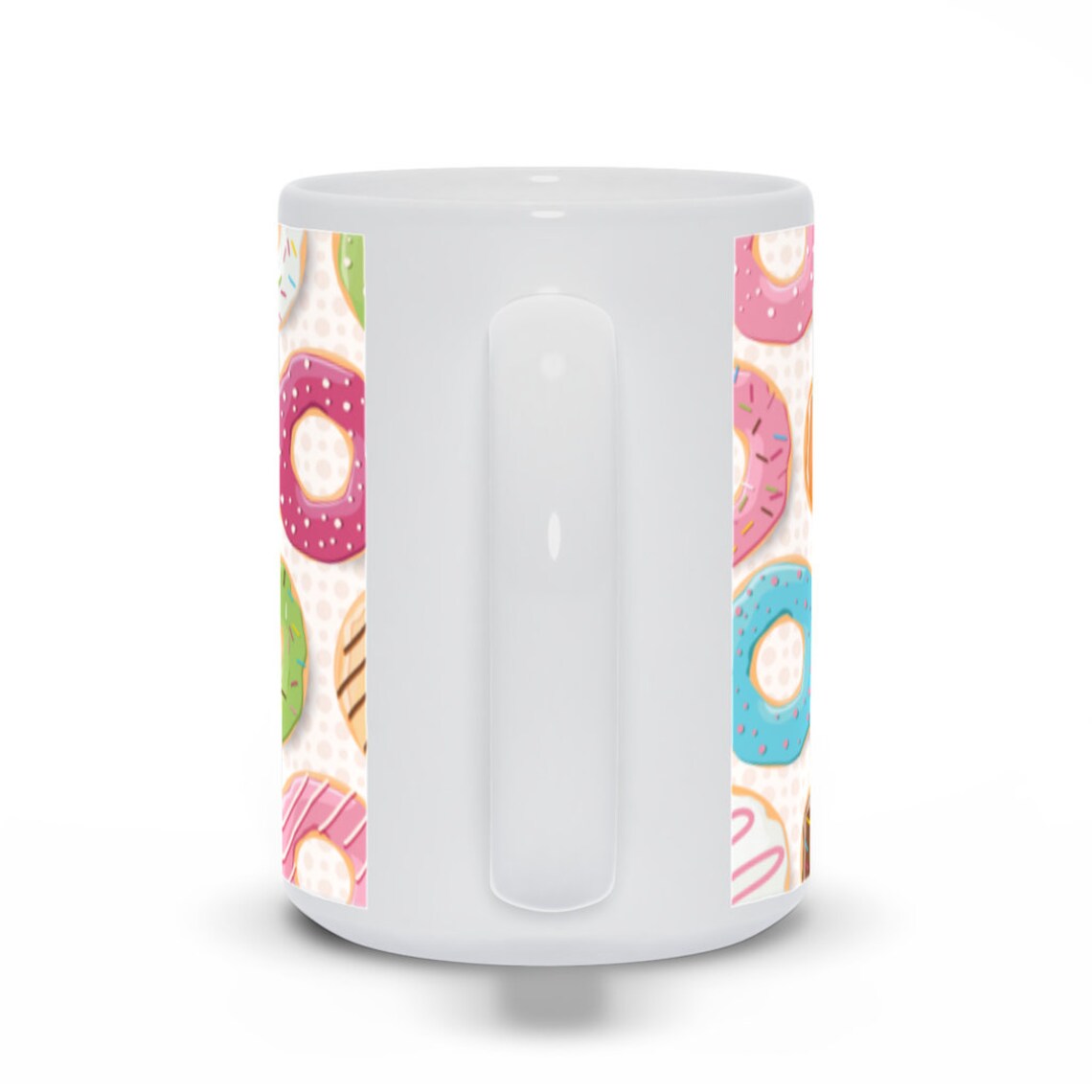 Colorful Donuts Mug | Etsy