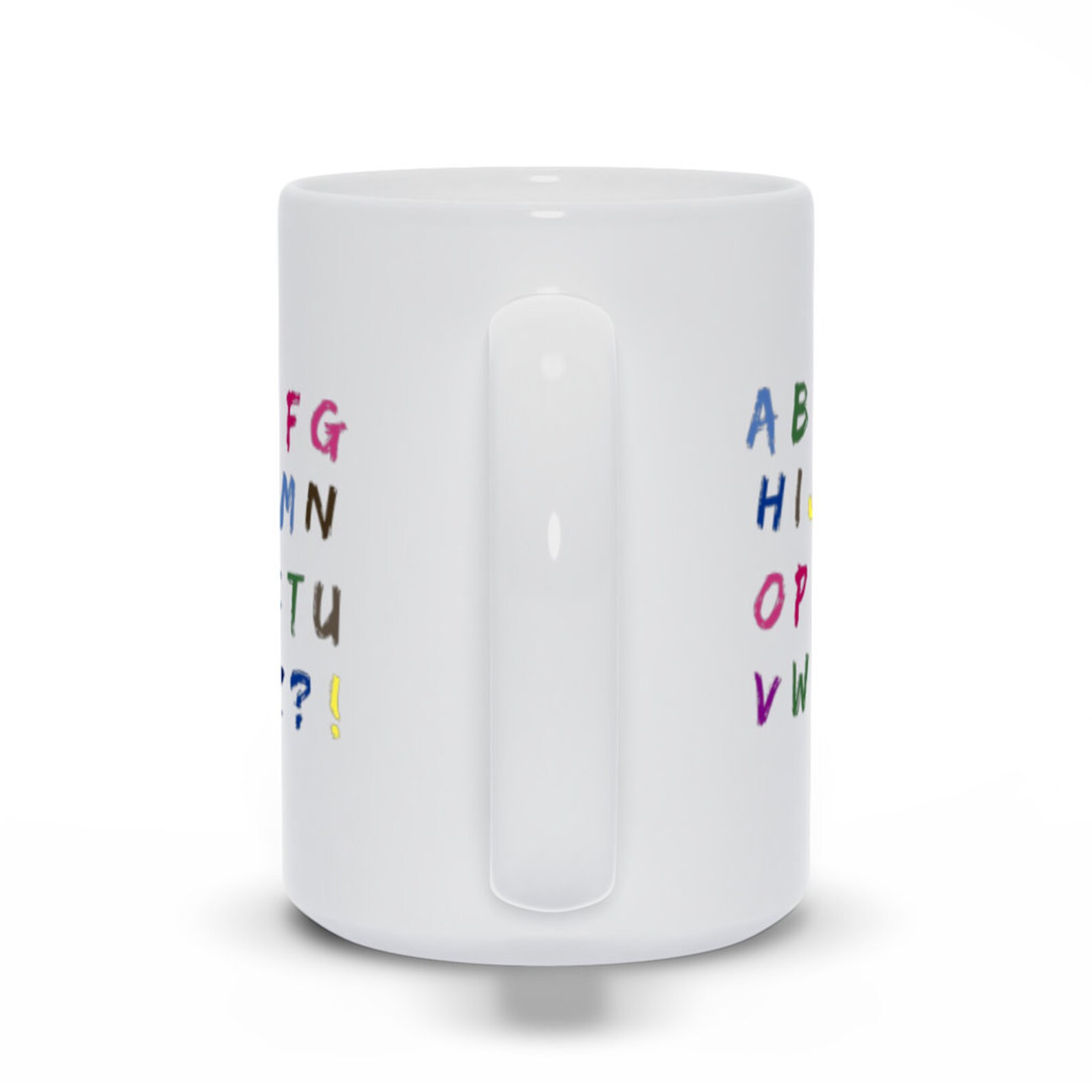 Alphabet Mug, Learning the Alphabet, - Etsy