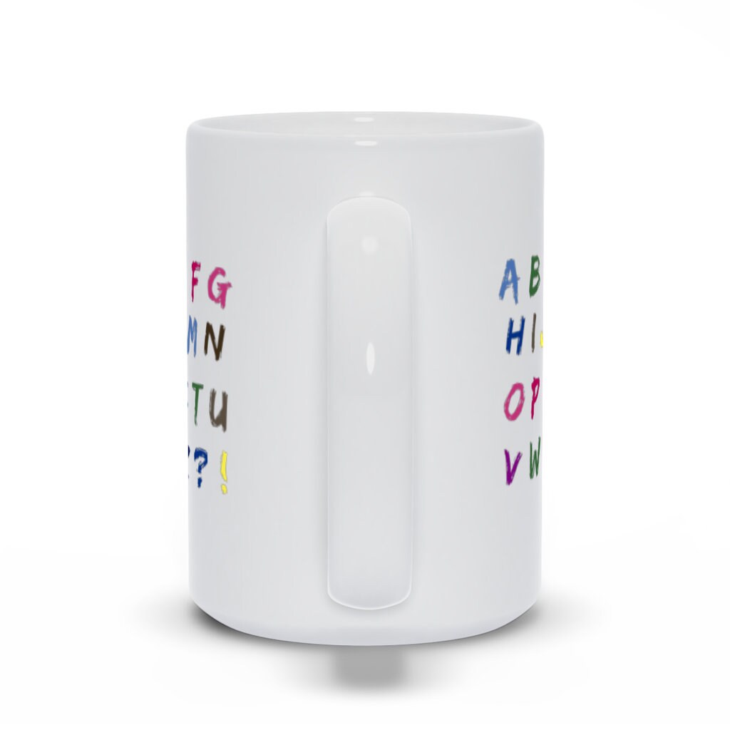 Alphabet Mug, Learning the Alphabet, - Etsy