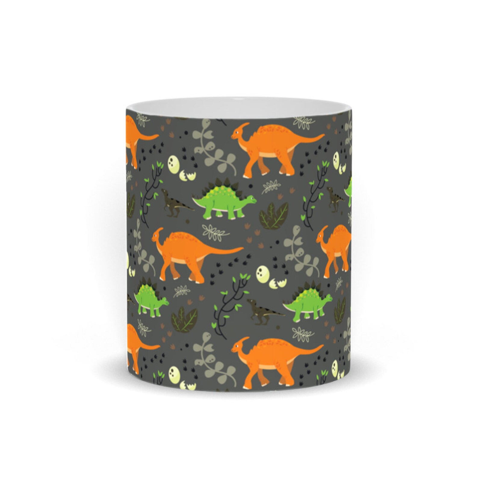 Mug With Dinosaur Design - Etsy