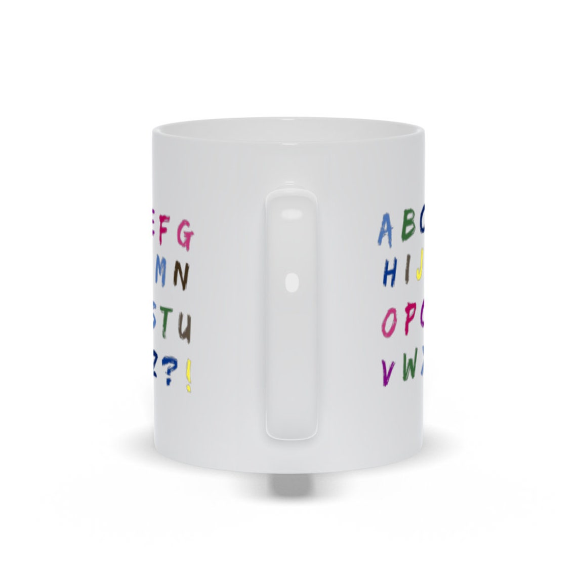 Alphabet Mug Learning the Alphabet - Etsy