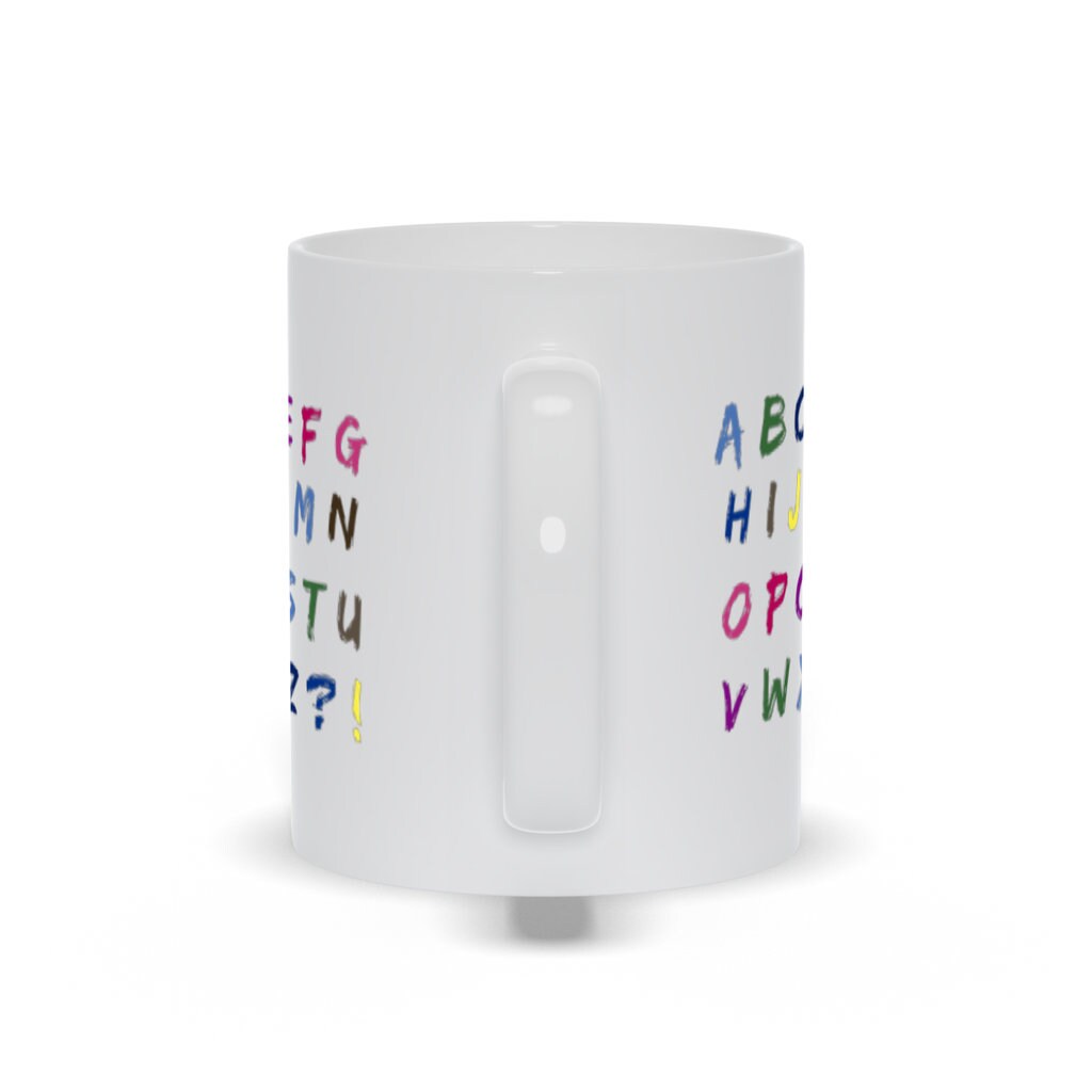 Alphabet Mug Learning the Alphabet - Etsy