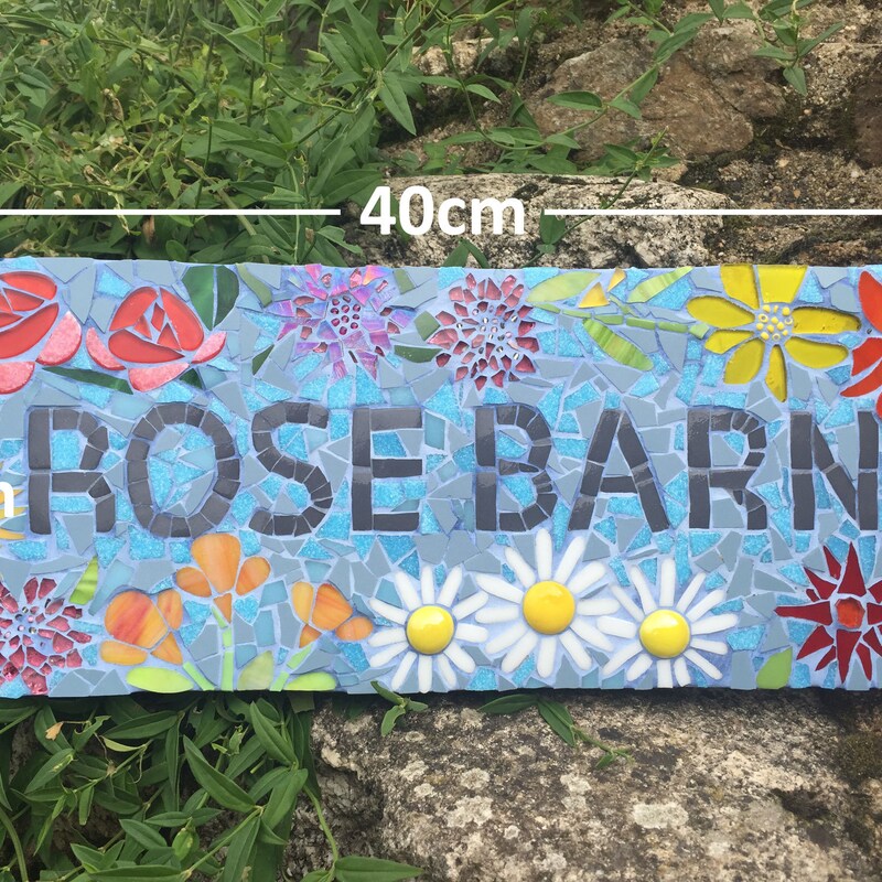Custom Mosaic Sign - Etsy