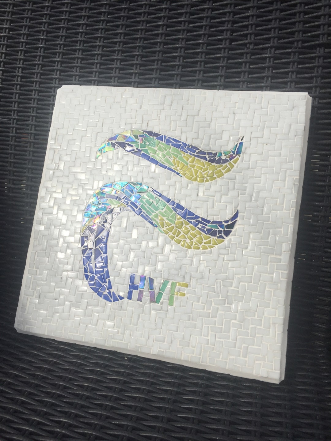 Custom Business Sign, Logo, Mosaic Signage, Company Sign, House Sign ...