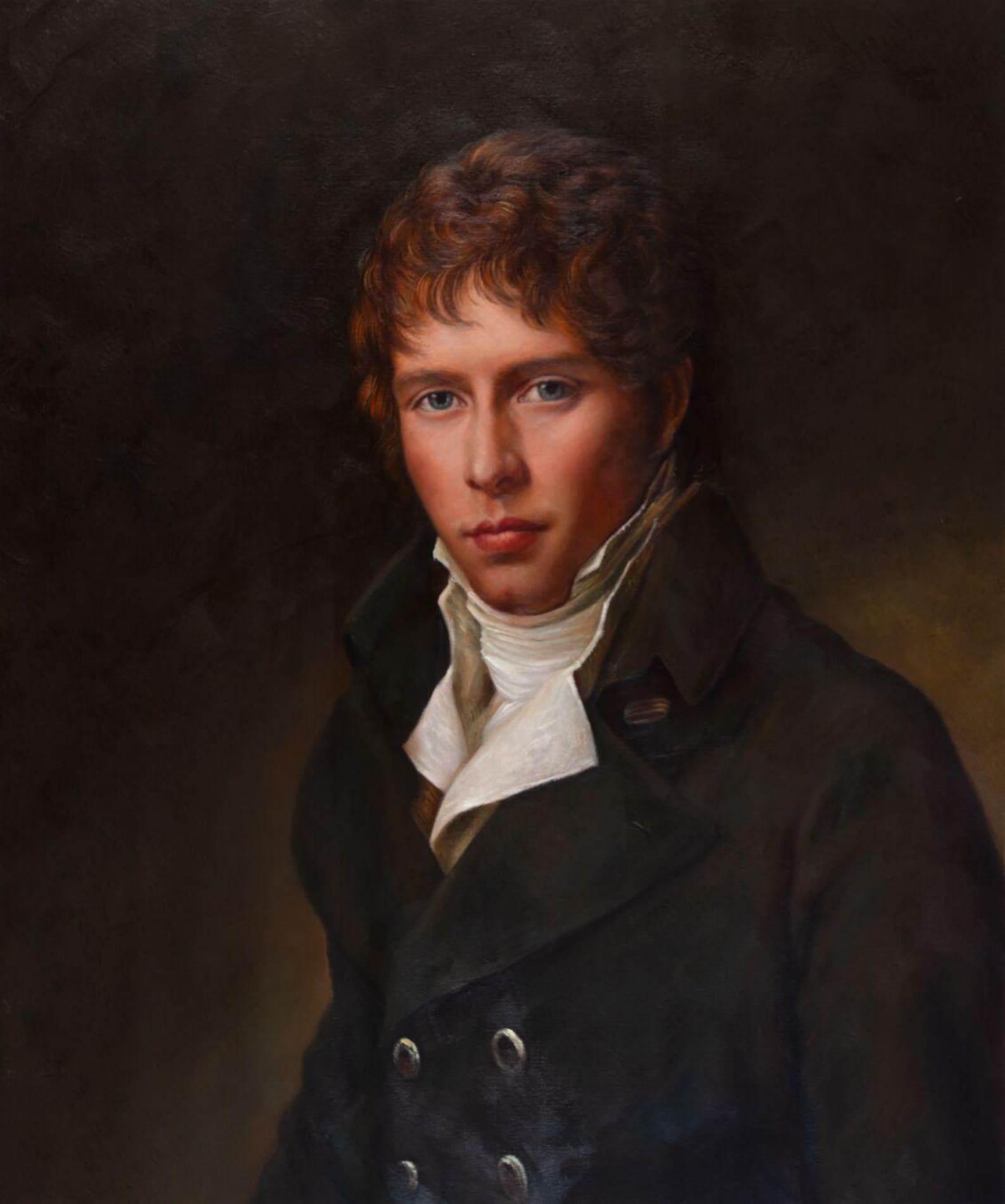 Portrait of Stanisław Mniszek by François Gérard Reproduction, Hand ...