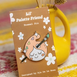 Paint Palette Enamel Pin Art Pin Cute Pin Kawaii Pin Art | Etsy