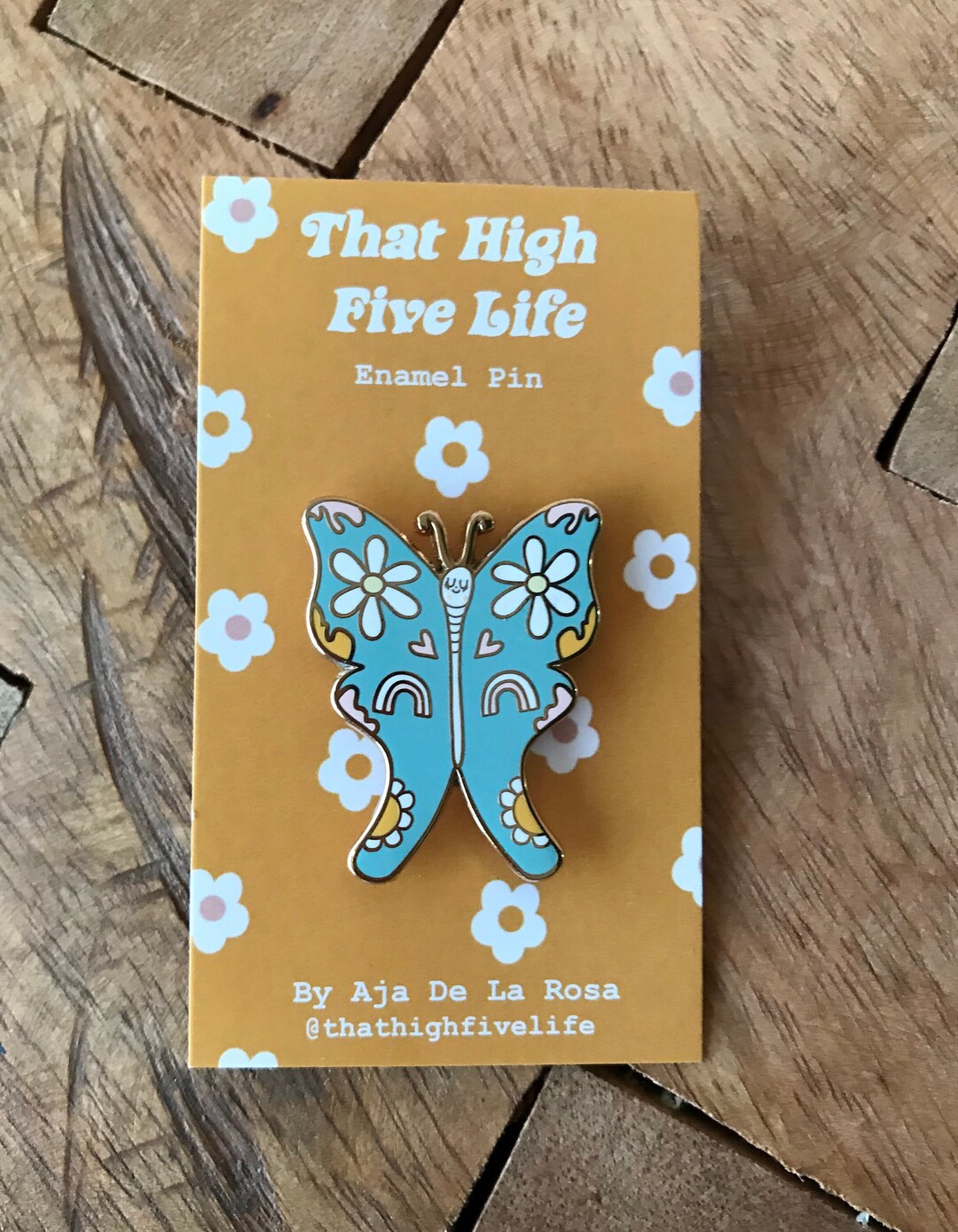 Butterfly Pin Enamel Pin - Etsy