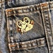 Frog Enamel Pin Cute Artsy Frog Pin - Etsy
