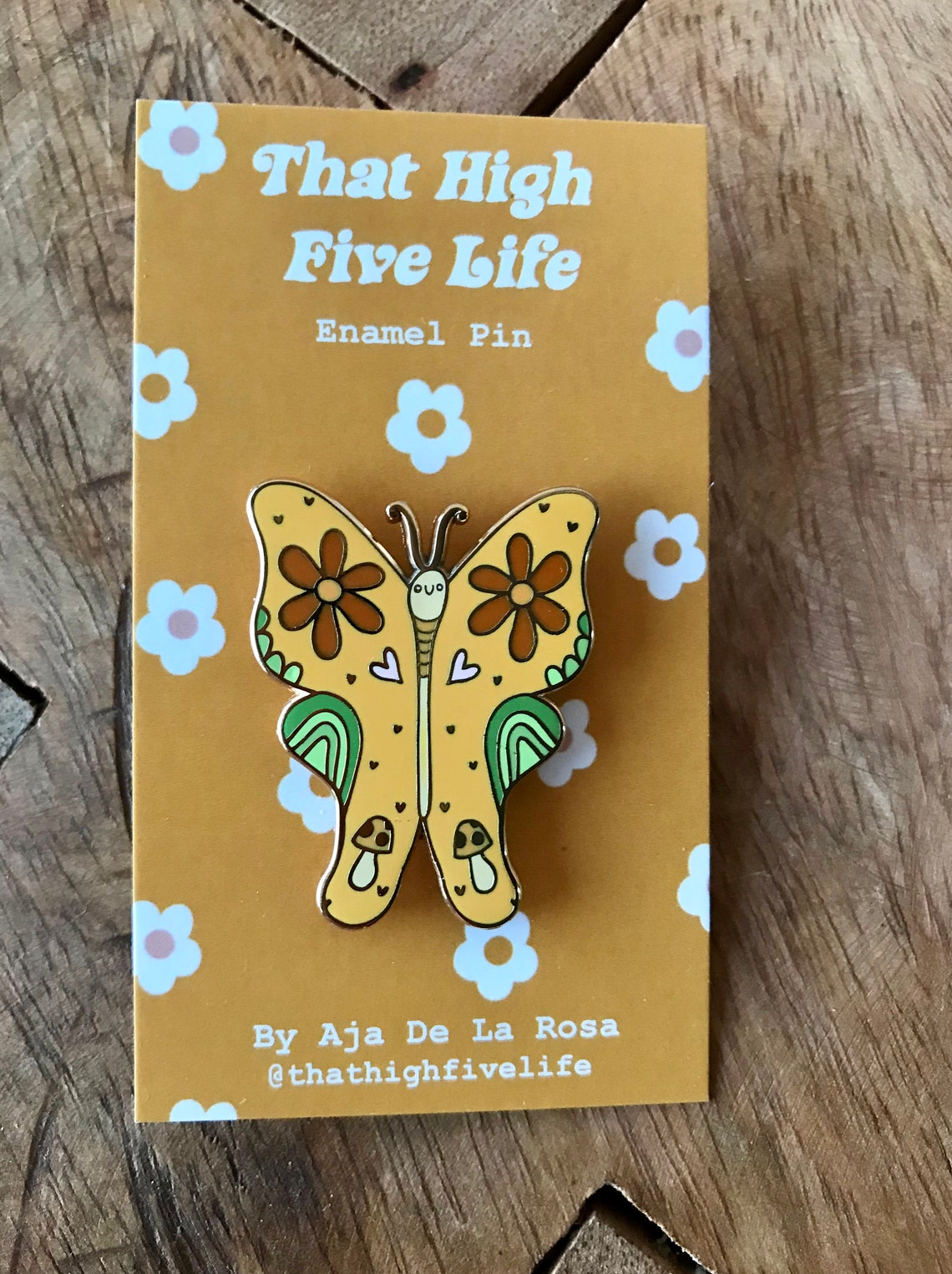 Butterfly Pin Enamel Pin | Etsy