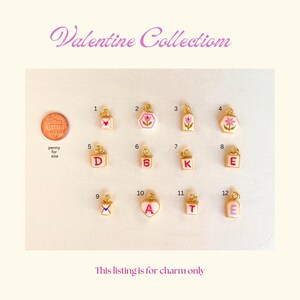 Charm Only Tiny Clay Charm Necklace, Ceramic Charms, Handmade and Hand ...