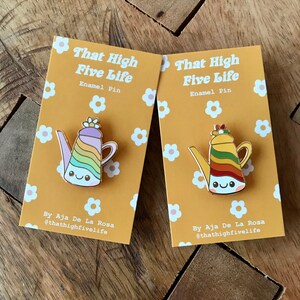 Teapot Enamel Pin, Cute Enamel Pin - Etsy