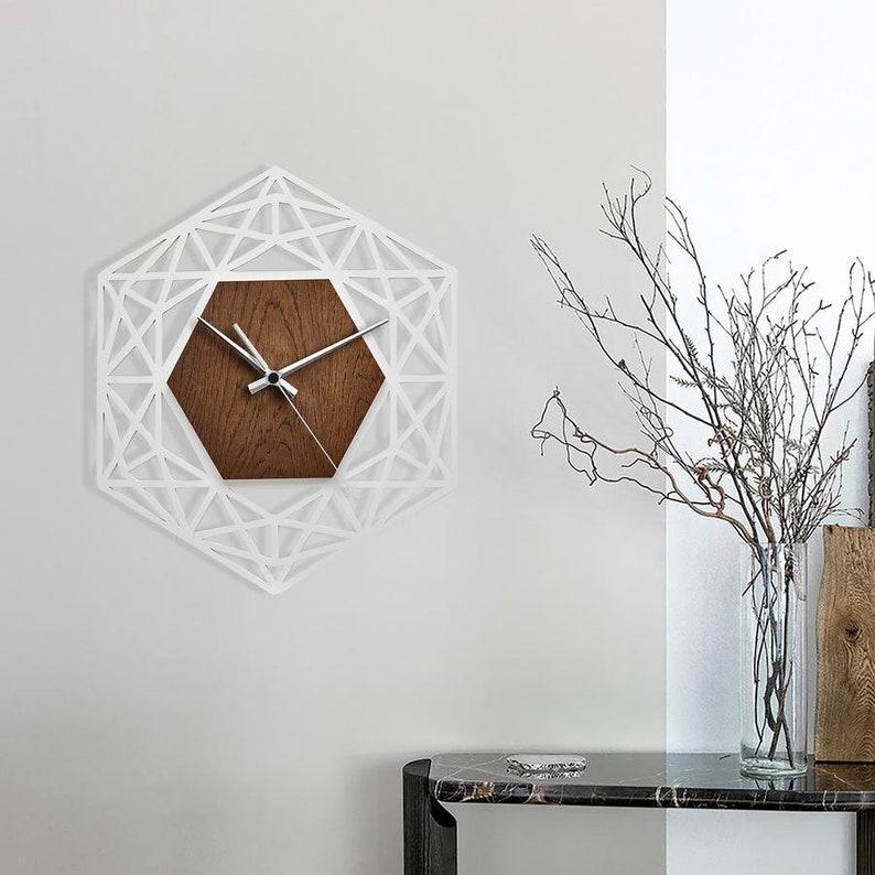 Wall Clock Large Modern Kitchen Clocks for Wall Wood Clock - Etsy