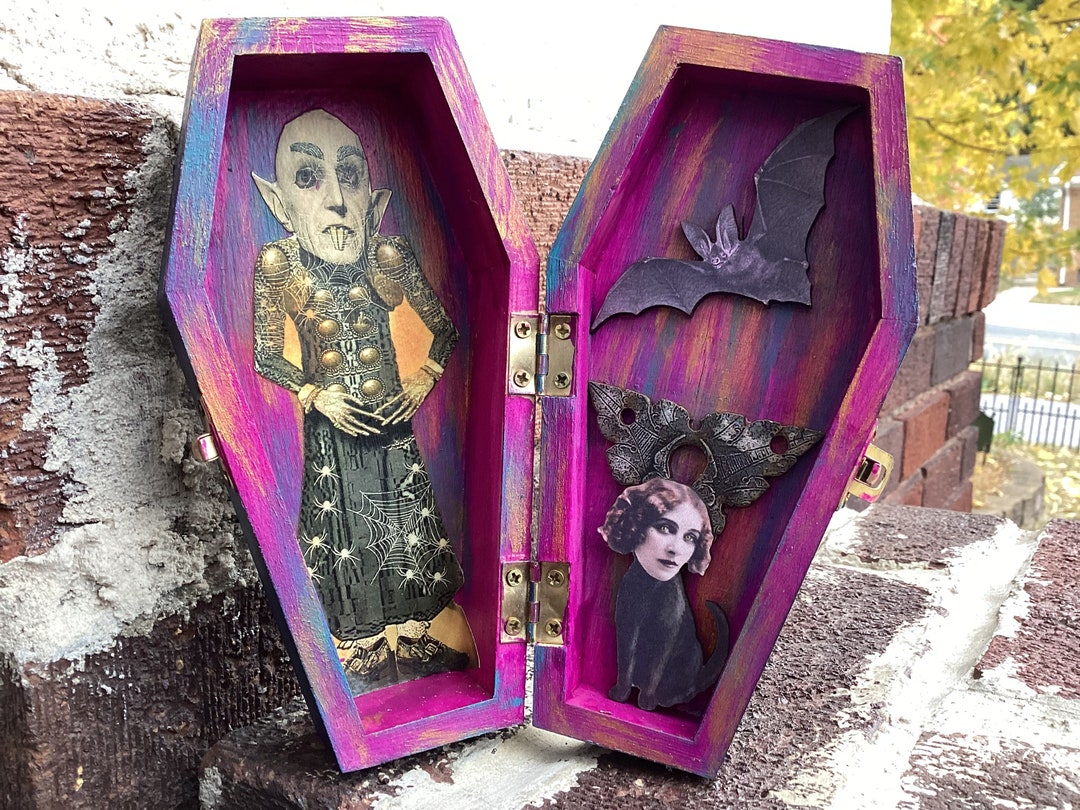 Nosferatu Vampire Coffin - Etsy