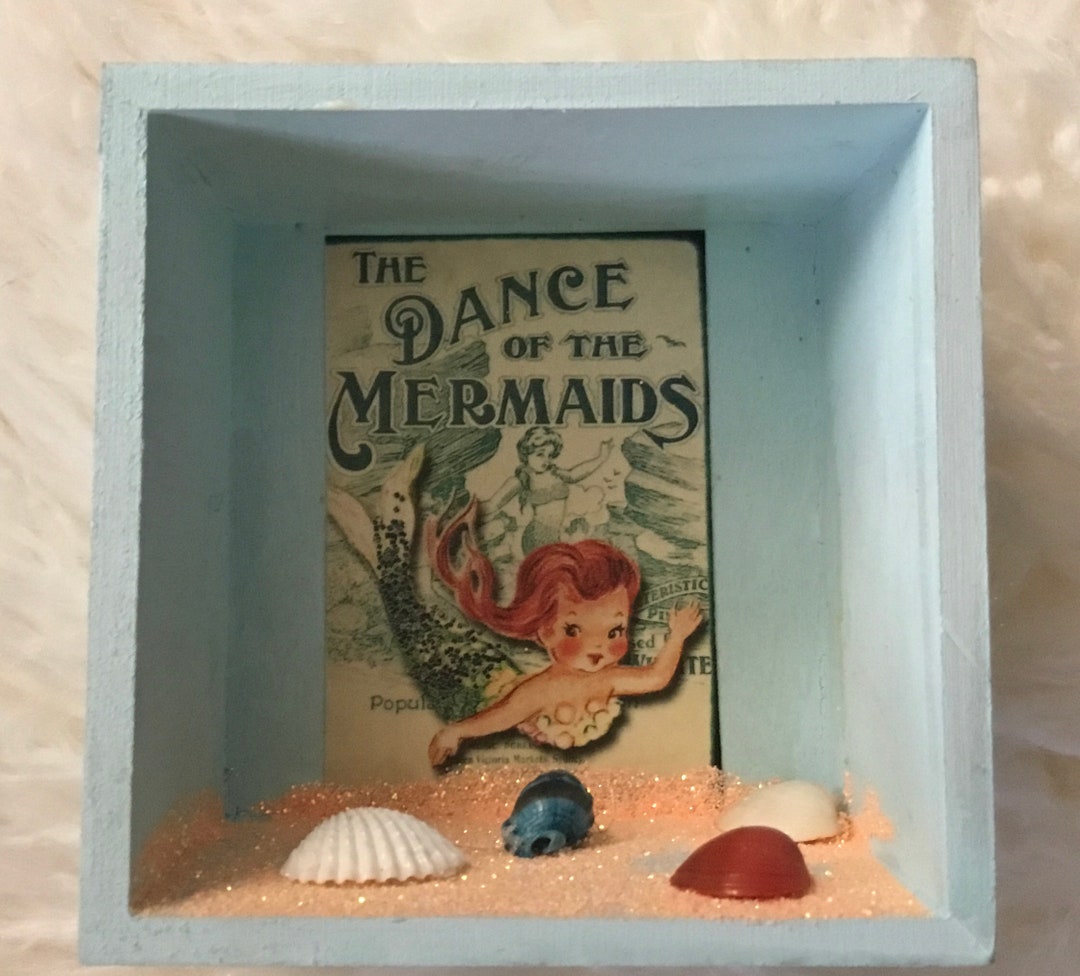 Little Mermaid Shadow Box - Etsy