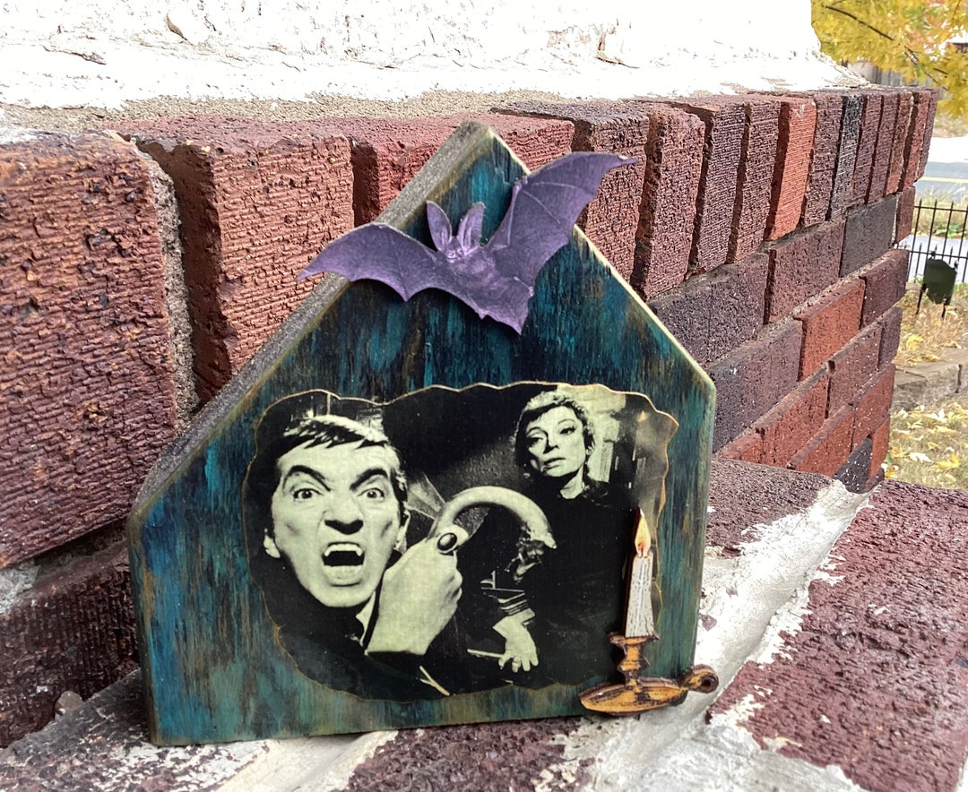 Dark Shadows Collinwood Barnabas Collins and Julia Hoffman Art House - Etsy