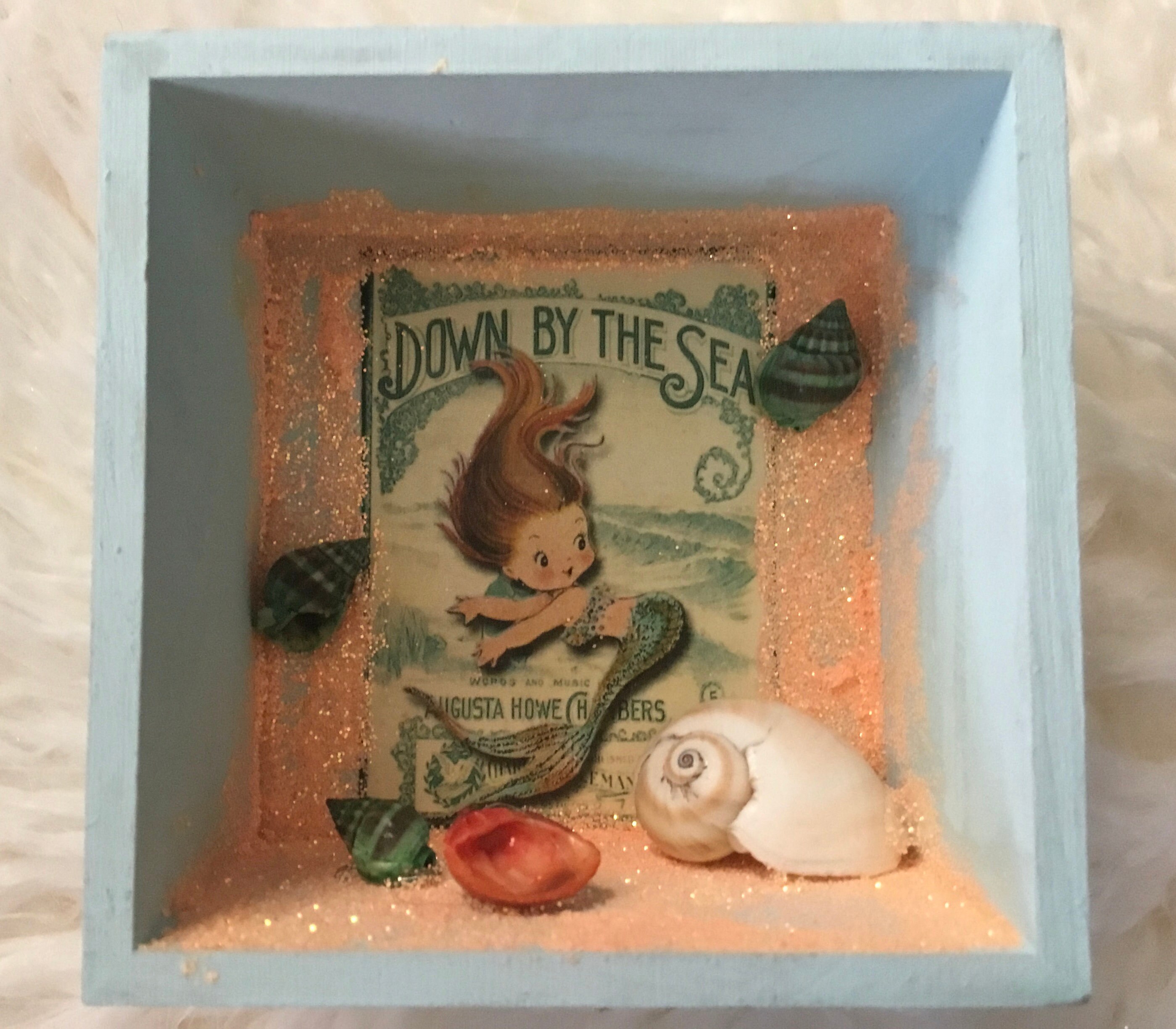 Little Mermaid Shadow Box - Etsy