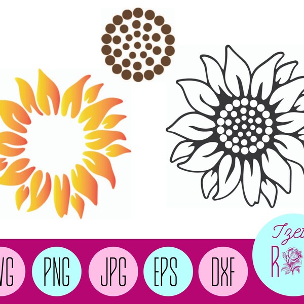 Sunflowers and Roses - Etsy