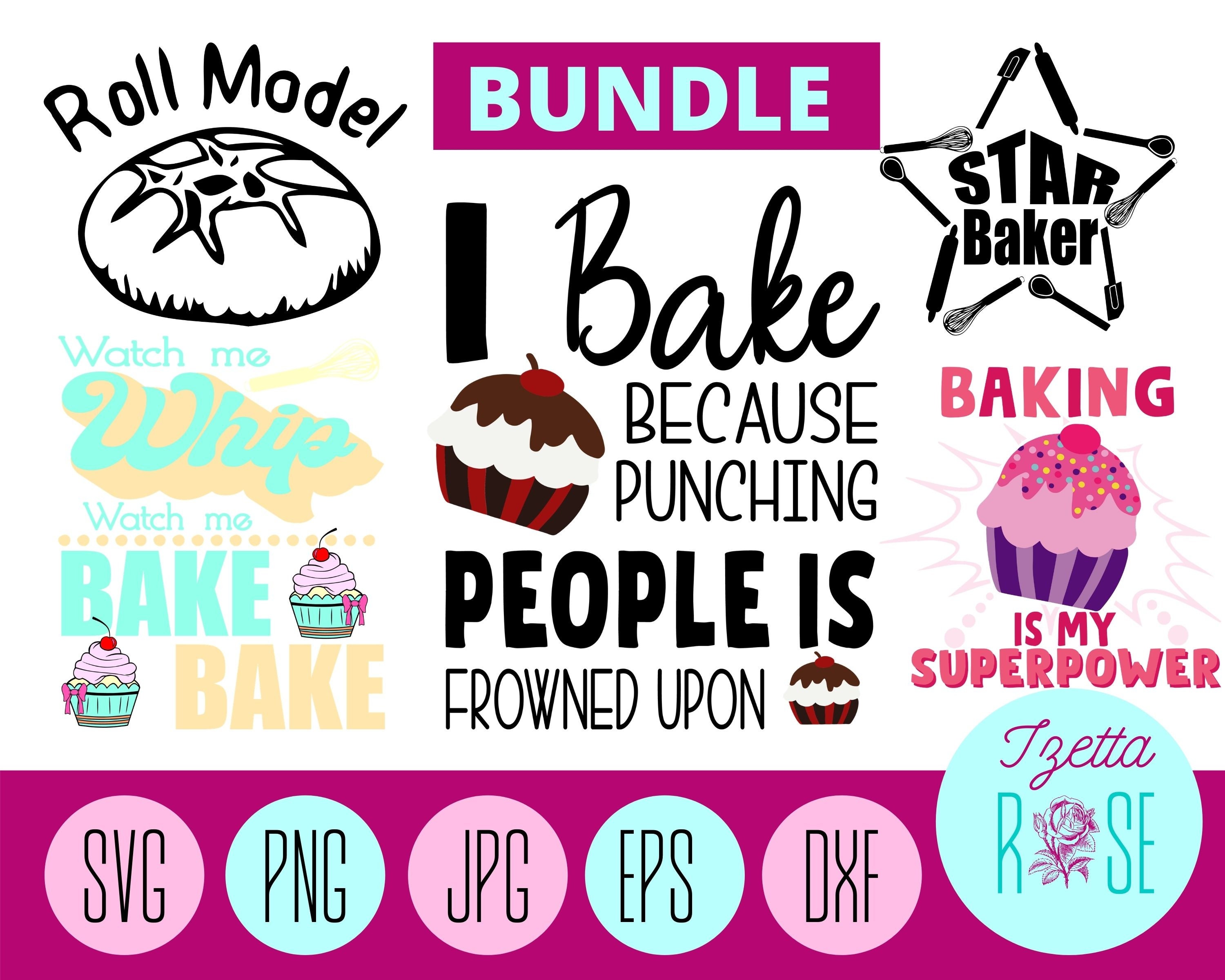Scrapbooking Baker SVG Baking SVG Baking is My Superpower svg, Baking ...