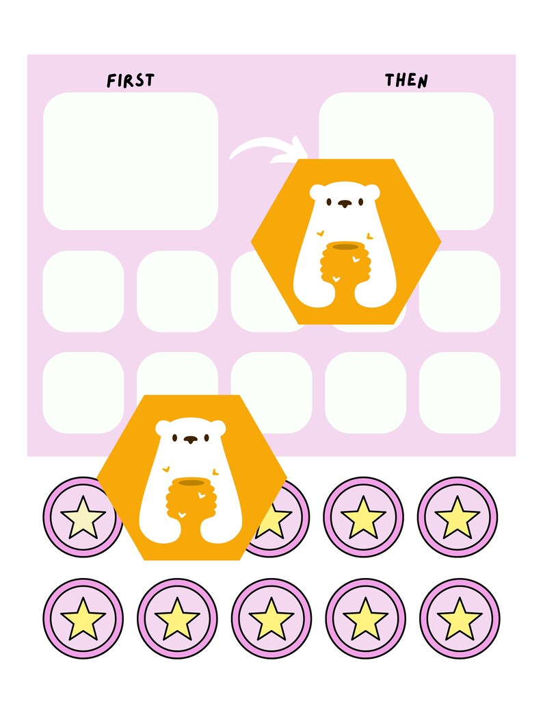 ABA Token Board / First Then Board / Token Economy, Token Exchange ...