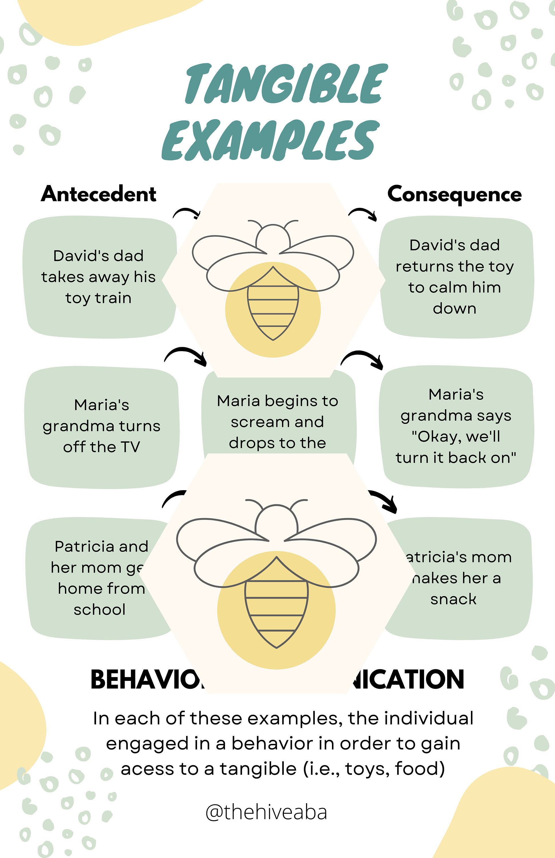 4 Functions of Behavior Parent Training Handout PDF Guide - Etsy