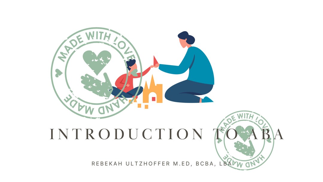 Introduction to ABA Presentation for Parent Training and Staff Training ...