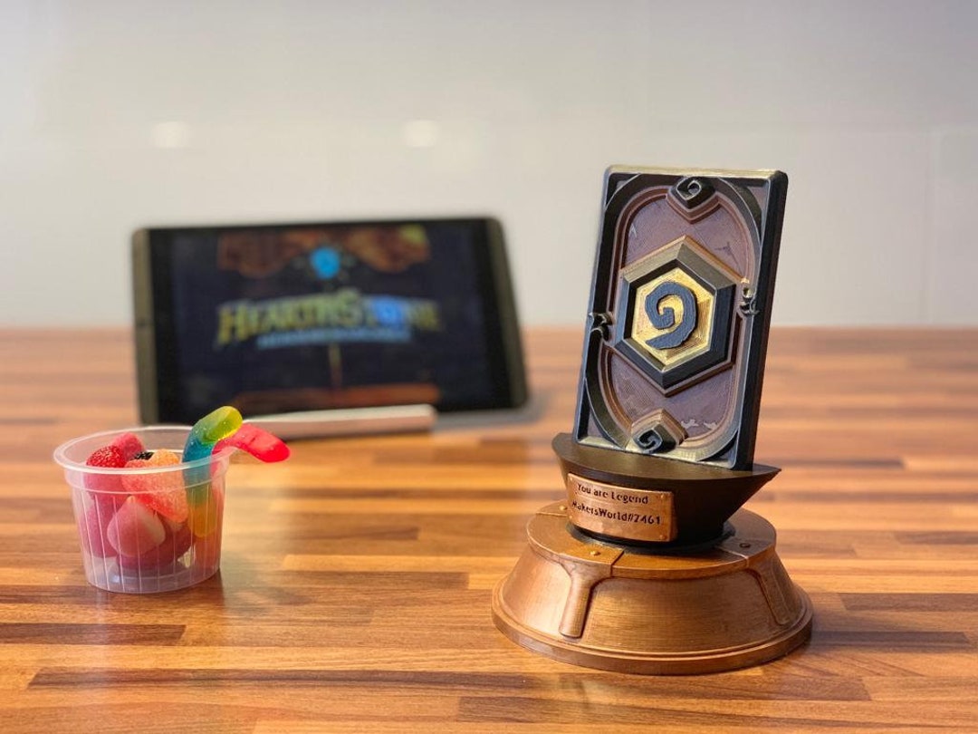Custom Hearthstone Legend Card Back Stand - Etsy