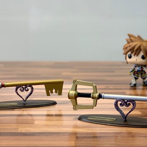 Sora & Mickey's Keyblades Kingdom Hearts - Etsy