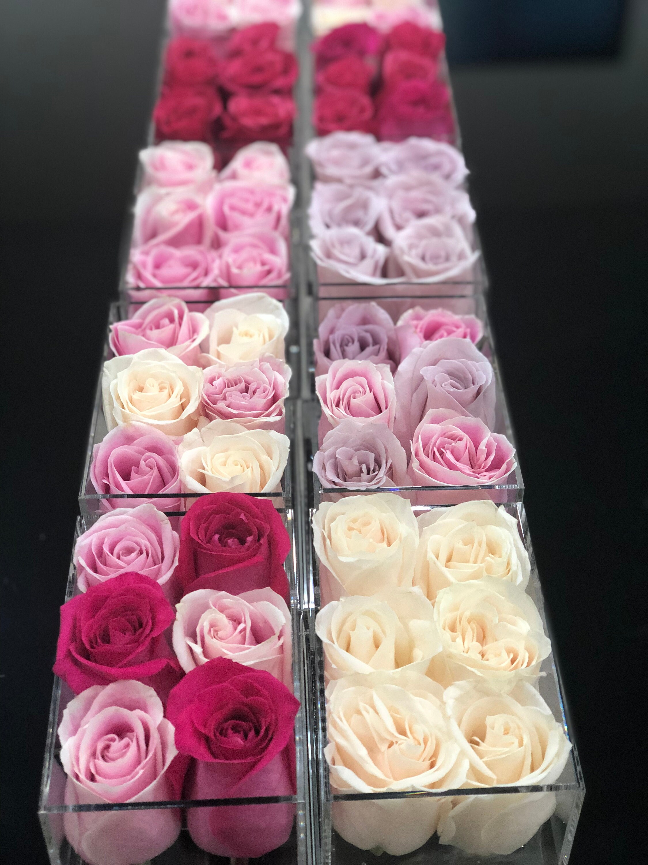 Customize Your Own:acrylic Flower Box With 6 Forever Naturally ...