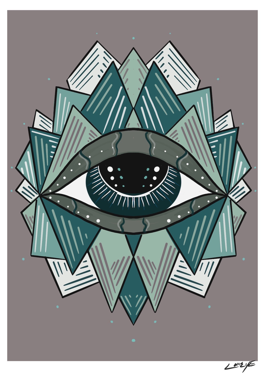 Eye Print - Etsy