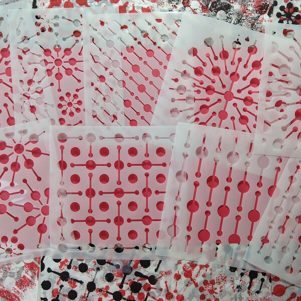 Stencils for Dot Painting - Etsy