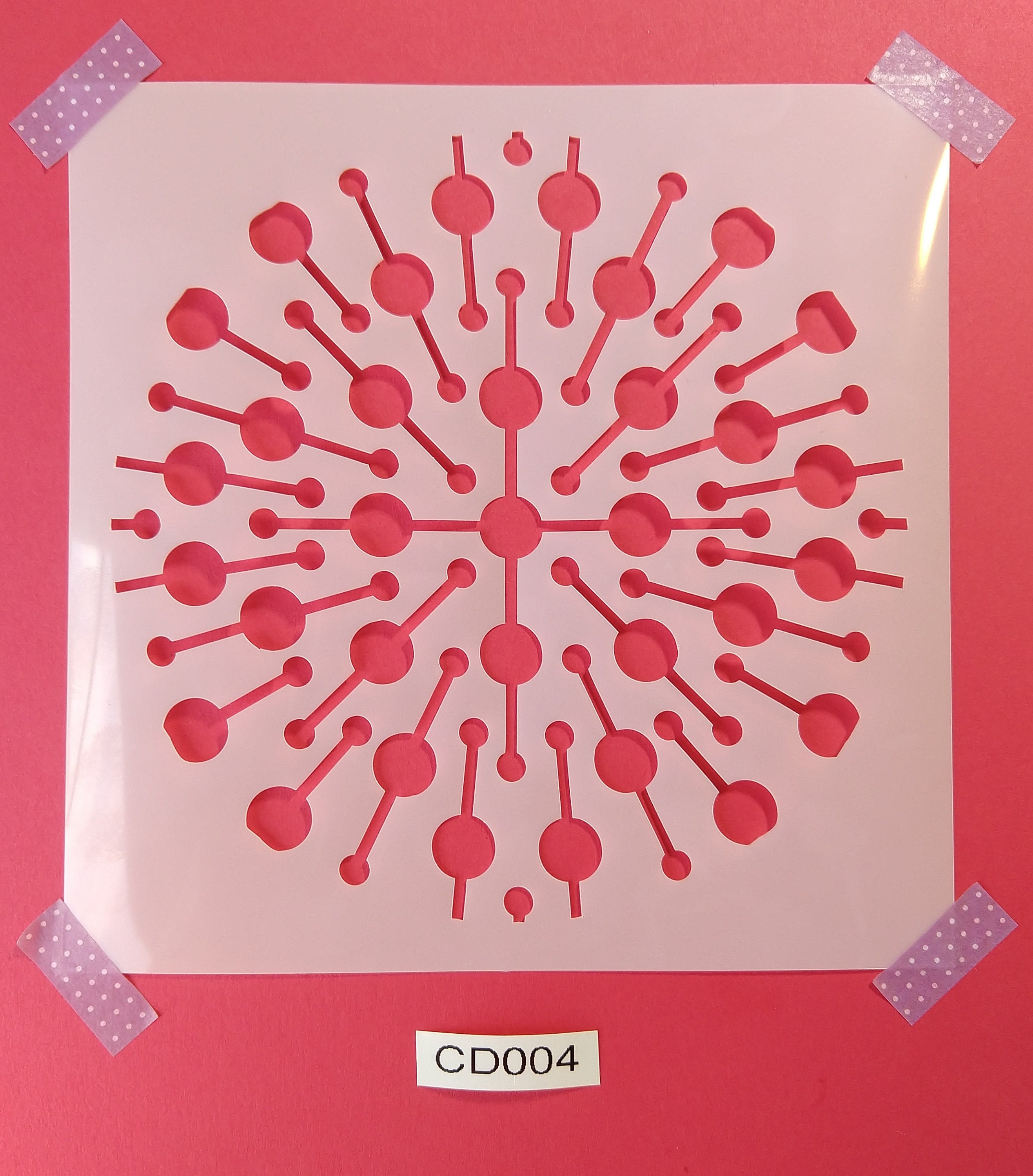 Connect the Dots Geometric Stencils for Crafting Painting - Etsy